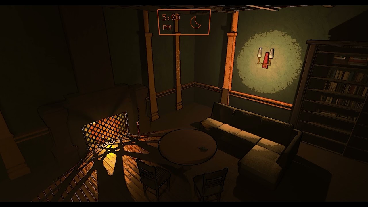 (Wallpaper Engine) Lethal Company - Mansion (Time of Day Transition Showcase)