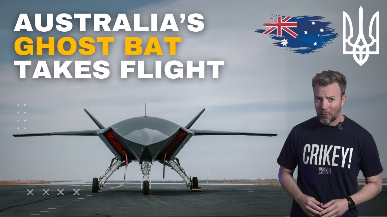 Australia's Ghost Bat Drone Is Here and It's Wild!