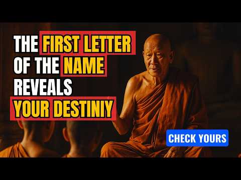 The Secret Meaning of Your Name's First Letter | What Does It Reveal About You?