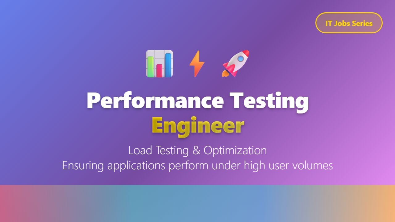 Performance Testing Engineer: Load Testing Guide 2025