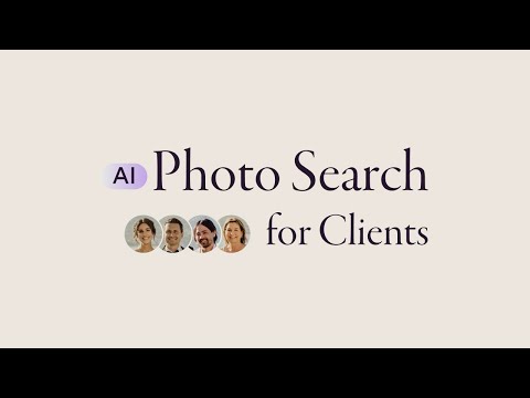 AI Photo Search for Clients