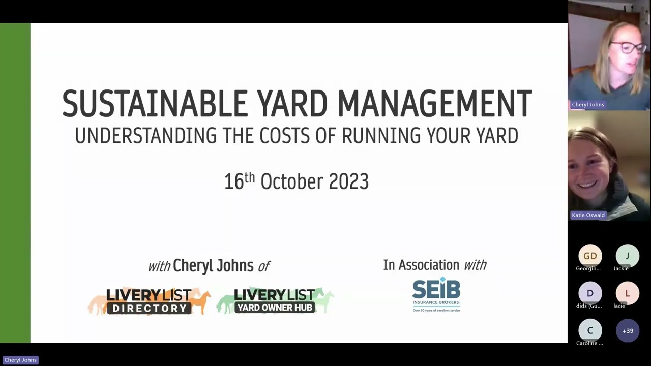 How to run a profitable Livery Yard | Understanding Livery Yard costs