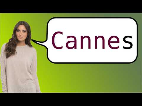 How to say 'Cannes' in French?