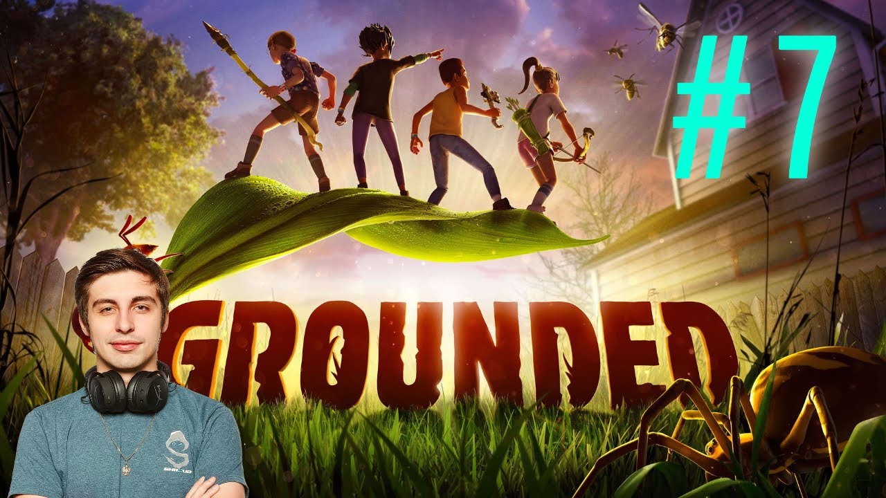 Shroud plays Grounded part 7 [VOD]