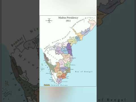 Old Madras map#history#map#shortsviral