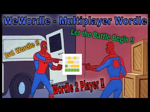 WeWordle - Wordle Multiplayer - Wordle 2 Player - Enjoy 1v1 Wordle Battle Online -Chess Alike Wordle