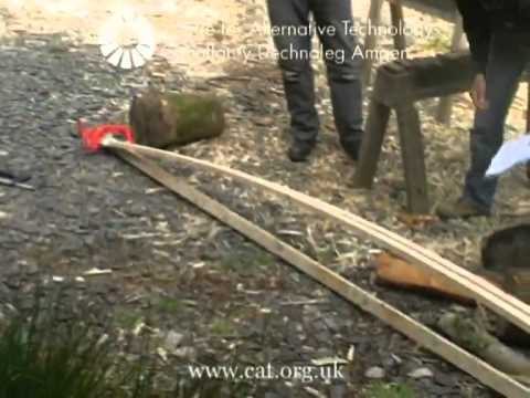 Working with Timber on CAT's sustainable architecture course