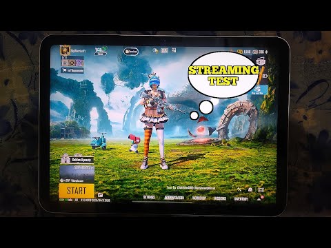 iPad 11 bgmi Live streaming test first time on YouTube | iPad A16 BGMI Gaming Test on live streaming