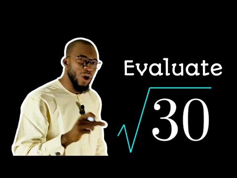 Linearization | Evaluating square root of non perfect square numbers