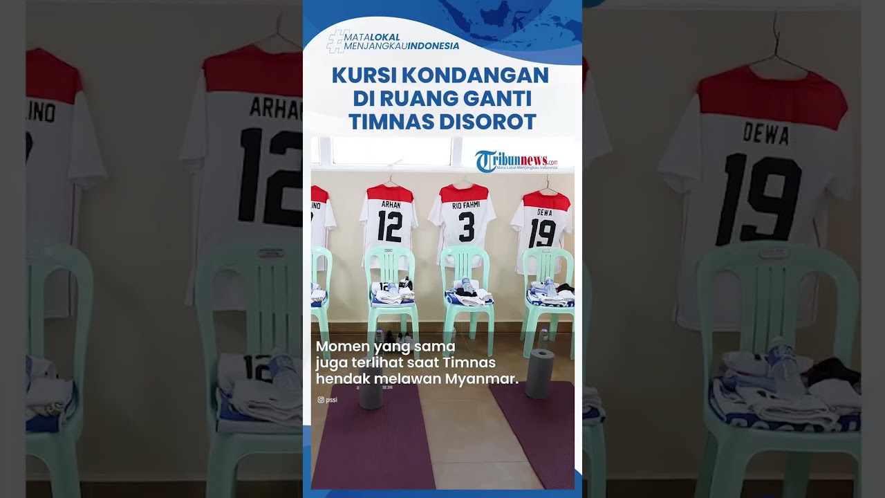 Viral Foto Penampakan Ruang Ganti Timnas di SEA Games 2023 Kamboja ... Viral Foto Penampakan Ruang Ganti Timnas di SEA Games 2023 Kamboja ...
