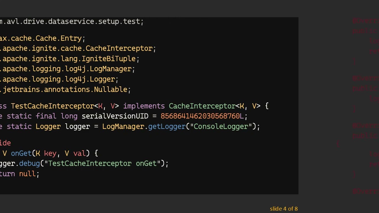How to Define CacheInterceptors in XML for Apache Ignite Configuration