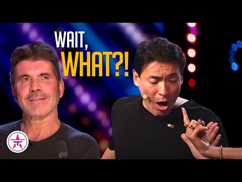 Japanese Wizard Levitates a Ring in Mid-Air and Gets GOLDEN BUZZER!