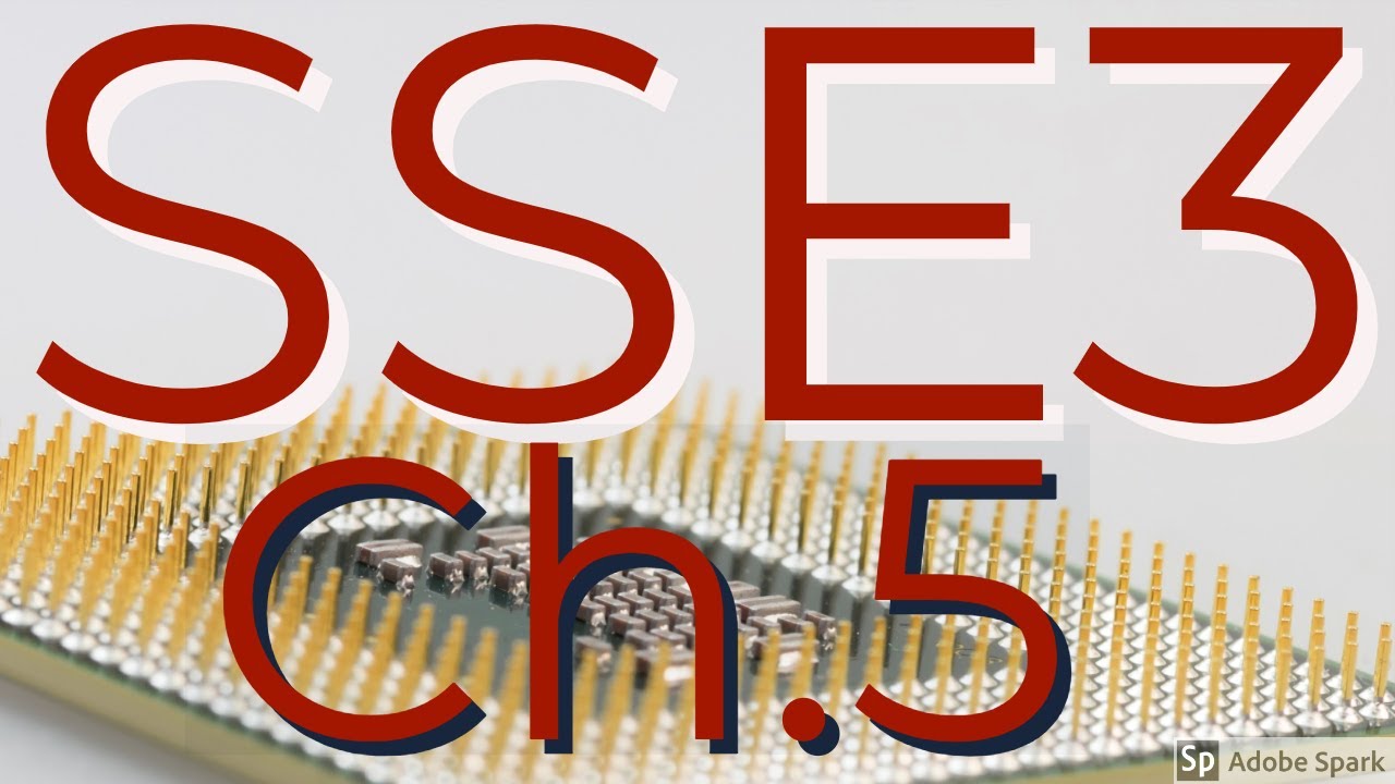 Intel Instructions 55 SSE3
