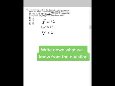 ACT Math Tips: Worded Problems