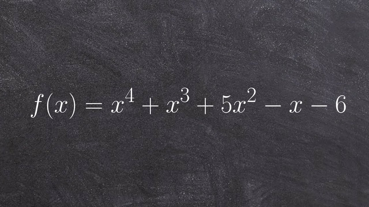 Finding All of the Zeros of a Polynomial Including Complex