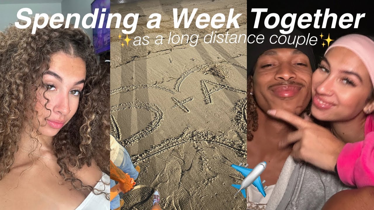 WEEKLY VLOG: Visiting My Long Distance BF (& Pretending We Have a Couples Channel 🙂‍↔️)