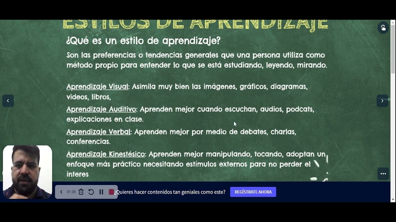 Concepciones acerca del aprendizaje.