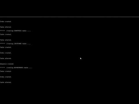 Installing Oracle HR Sample Schema – Ahmed AbdelFattah Blog