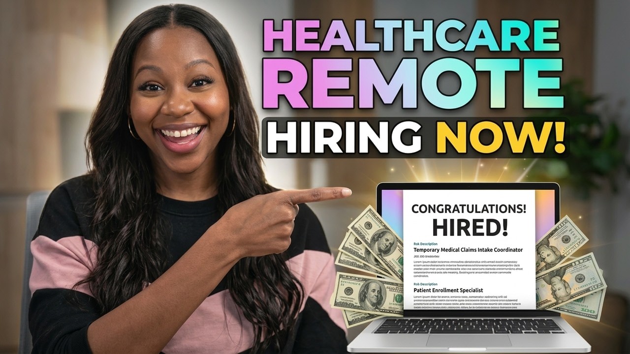 Healthcare Jobs That Are ALWAYS Hiring | Work From Home 2026