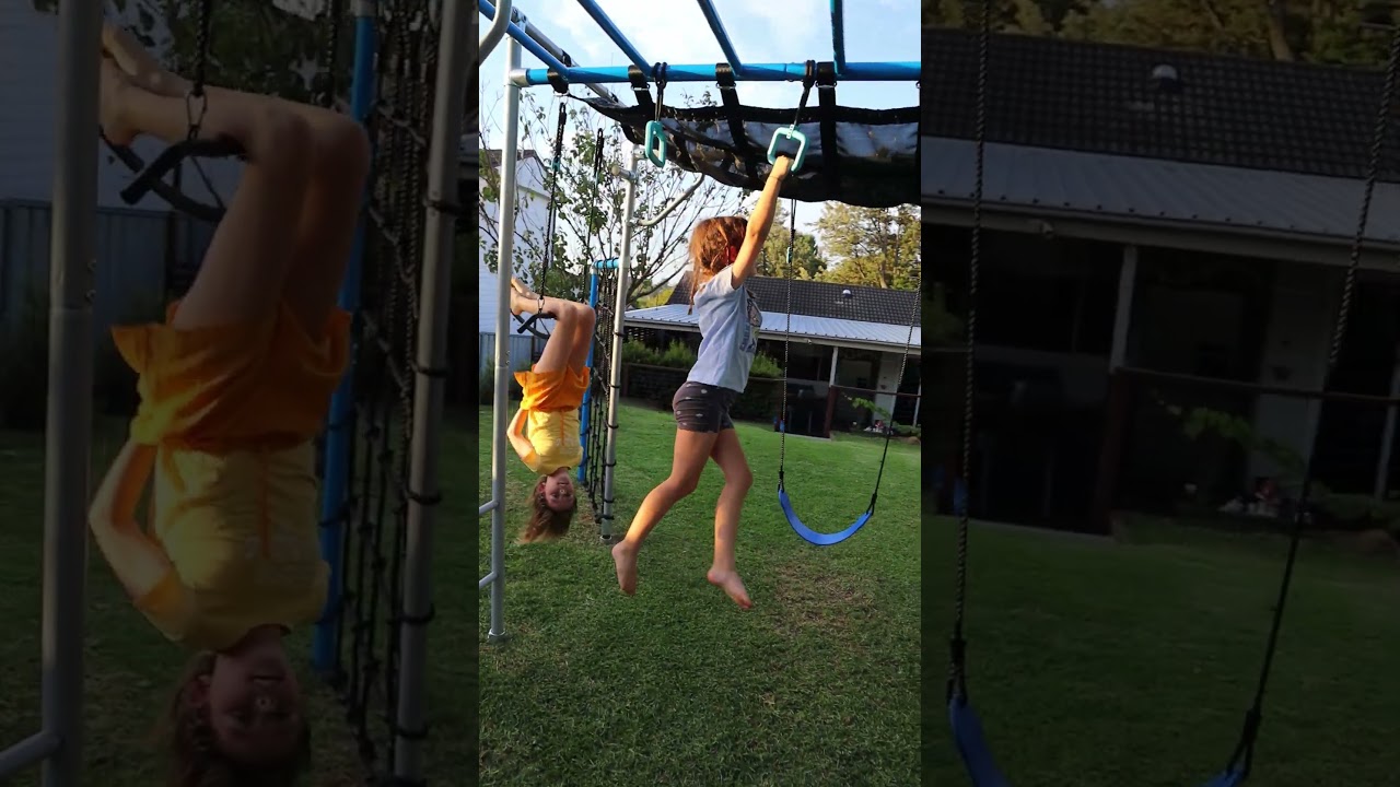 Growplay Monkey Bars Backyard Fun