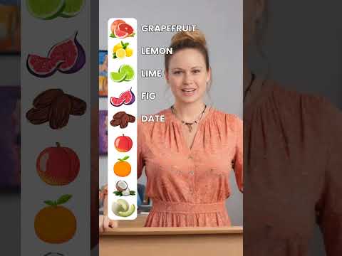 Fruits name vocabulary in English #english #englishvocabularylearning #learnenglish