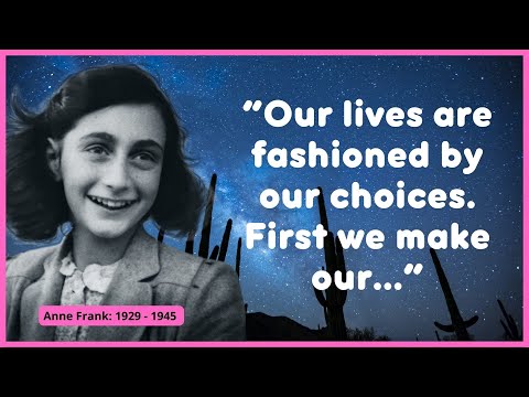 Best Quotes Of Anne Frank | Inspirational Quotes | Motivational Quotes