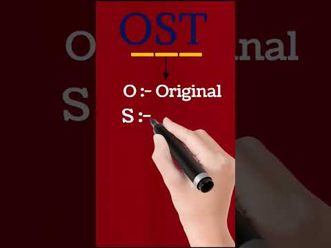 What is the full form of OST || OST का फुल फॉर्म किया होता है || full form OST #OST #ost