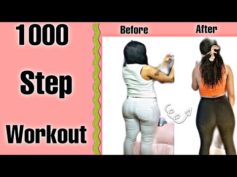 1000 steps at home workout || low impact || beginners workout || fat burner
