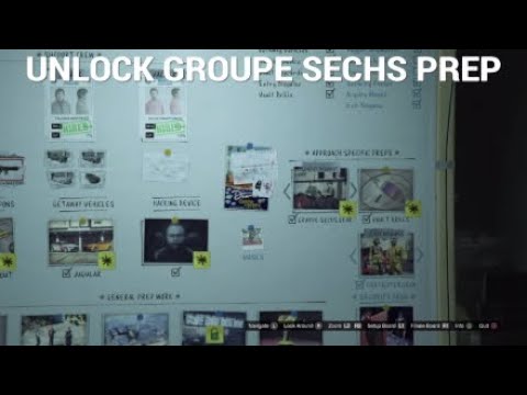 How to unlock groupe sechs prep in gta 5
