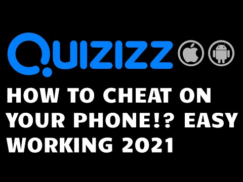How to Cheat on Quizizz on Mobile Devices! Working 2021!