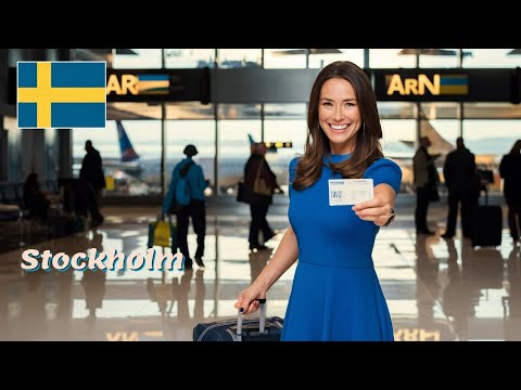 Exploring Stockholm Arlanda Airport Terminal 4 (ARN) in Stunning 4K 2025 #arlanda #stockholm #sweden