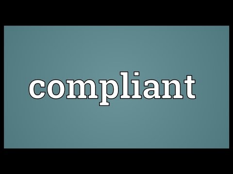Compliant Meaning