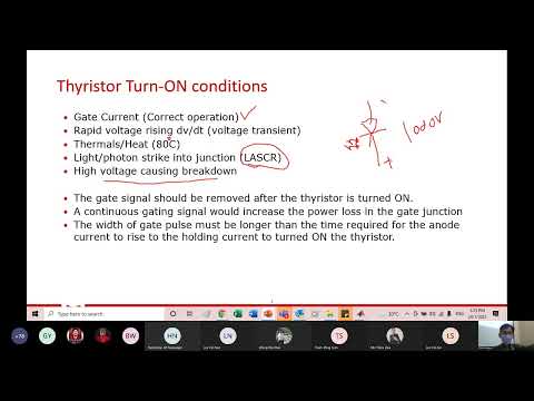 Lecture 7 (Wk4.1) : Thyristor, TRIAC