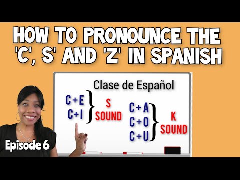 The letters C, S and Z in Spanish / Spain vs Latin America Pronunciation