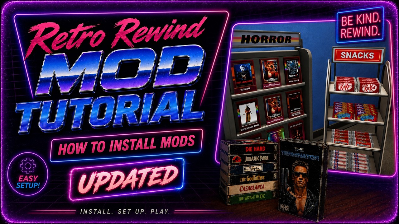 How To Stack Mods in Retro Rewind | Updated Mod Tutorial