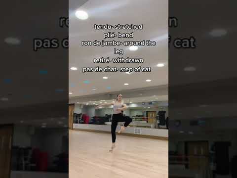 BALLET VOCAB 🩰✨ #ballet #ballerina