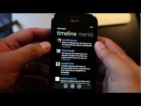 Rowi, the best twitter app for Windows Phone? App demo