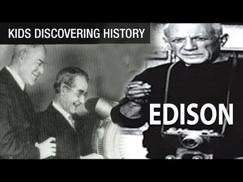 THOMAS EDISON - FAMOUS INVENTOR | Kids Discovering History | History For Kids | Inventors History