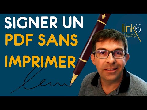 Comment signer un PDF sans imprimer