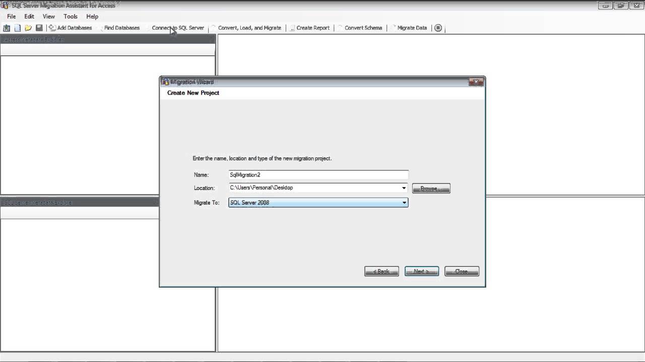 How to Convert an Access Database to SQL Server