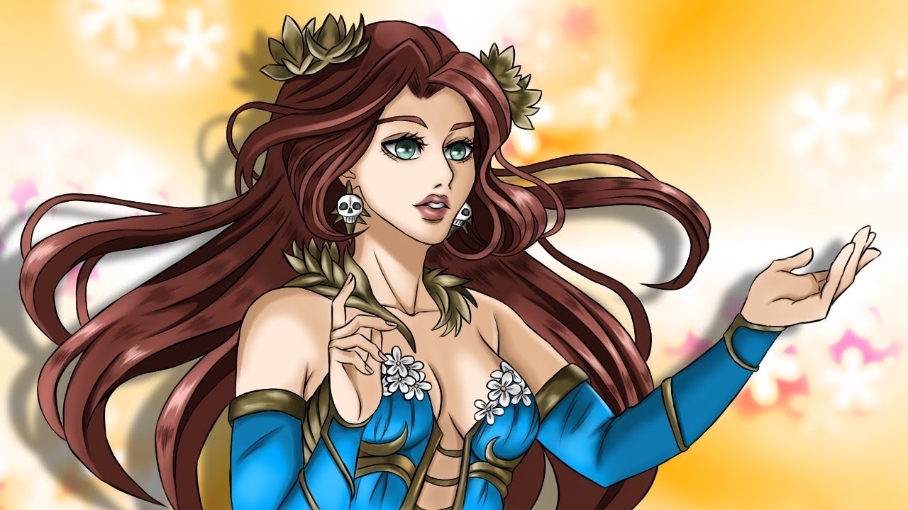 How to Draw Persephone Step by Step