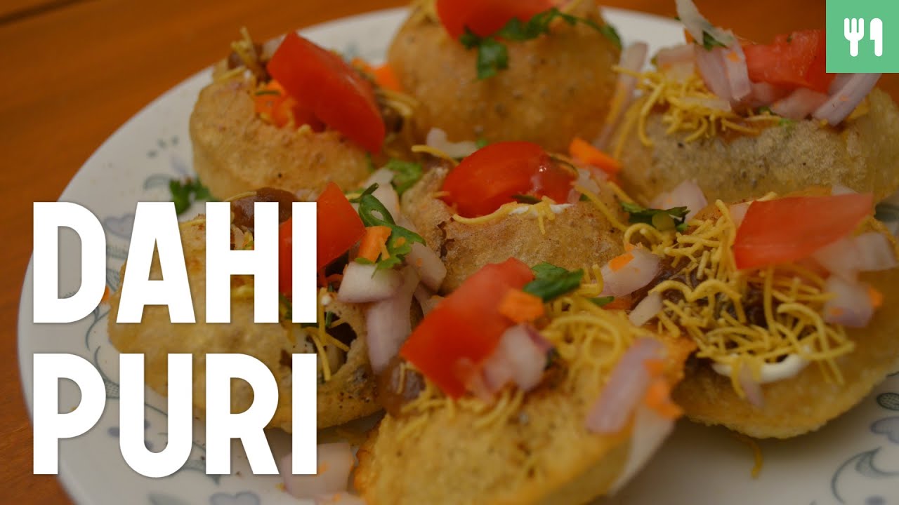 Dahi puri - Learn How to Cook Indian Food | Sikana