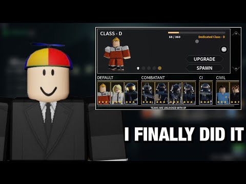 How Long Does It Take To Max Out All Teams In SCP: Roleplay?