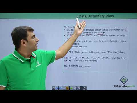 Oracle DB - Dynamic Performance View & Data Dictionary