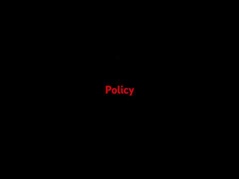 How to pronounce Policy