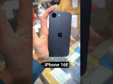 iPhone 16E First Look Review #youtubeshorts #iphone16e #iPhone #mobile #lowbudget #fypシ゚viral