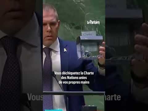 L’ambassadeur d’Israël passe à la broyeuse la Charte de l’ONU