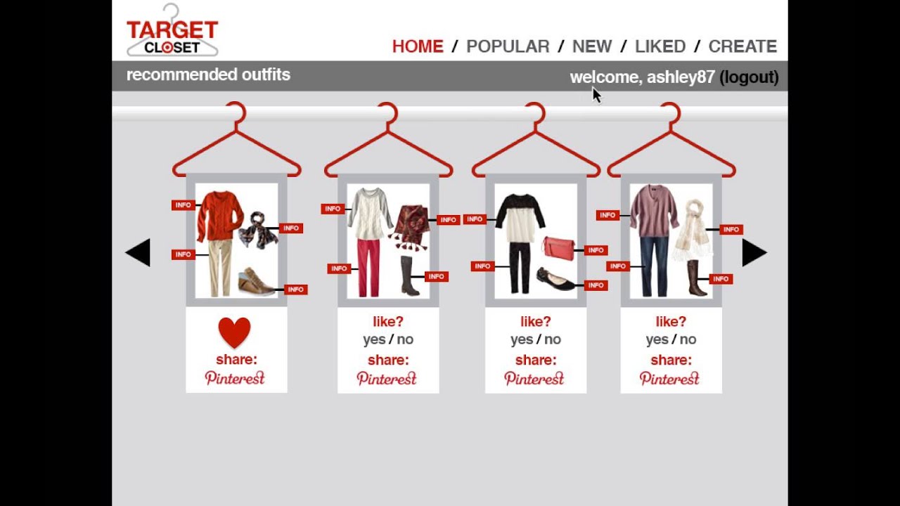 Target Presentation PowerPoint work example