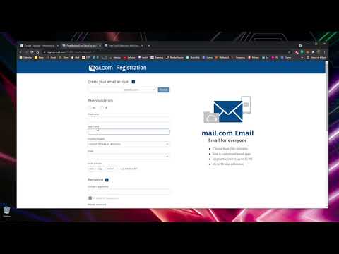 Video Guide - Create Mail, Fast, Easy, Free with Mail.com, Fastest Way to Create a New Email Account
