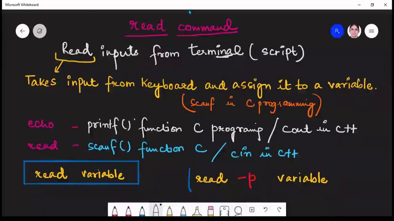 10. read command in Shell Script | Shell Scripting Tutorial for beginners